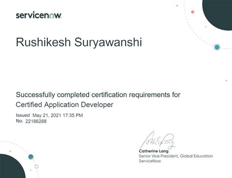 Rushikesh Suryawanshi On Linkedin Cognizant Servicenow