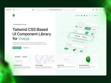 🪄 Primevue Tailwind Mini Site By Kerem Yildan For Primetek On Dribbble