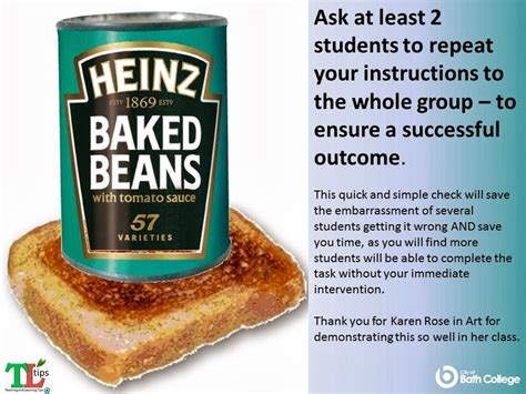 Teaching Tips City Of Bath College Clarify Your Instructions