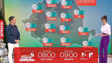 Super Neatza, 12 decembrie 2023. Prognoza meteo cu Ramona Olaru: Vreme ...