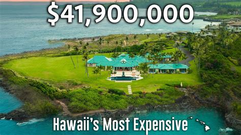 Inside The Most Expensive Mansion In Hawaii Youtube