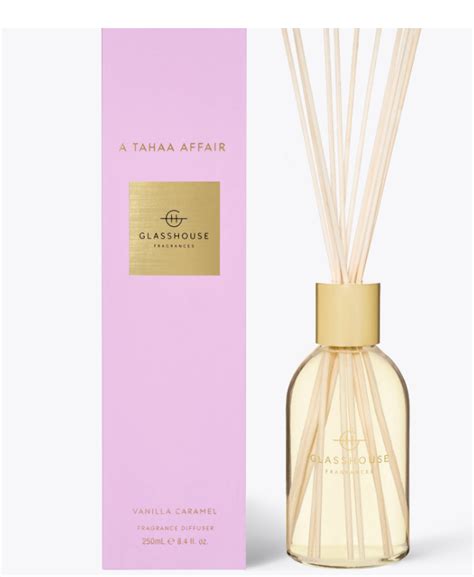 A Tahaa Affair Vanilla Caramel 250ml Fragrance Diffuser Zen Home Ts