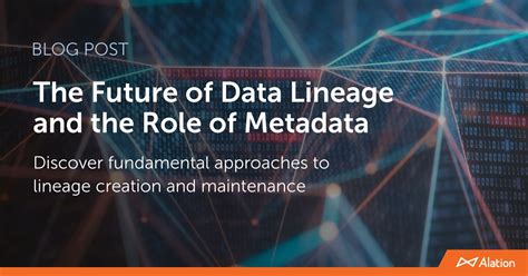 Alation On Linkedin Datalineage Metadata Metadatamanagement