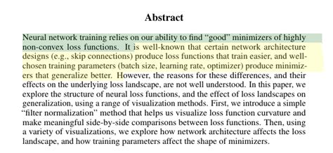 [ archived post ] visualizing the loss landscape of neural nets by