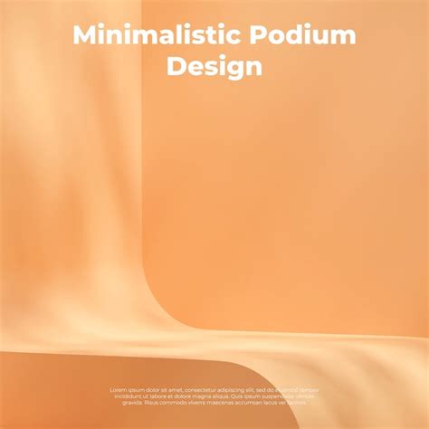 Premium Psd Square Layout Of Curved Floor Abstract Area 3d Rendering Template Mockup Light