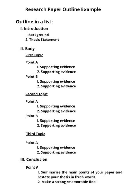 How To Write A Research Paper Outline In 7 Steps