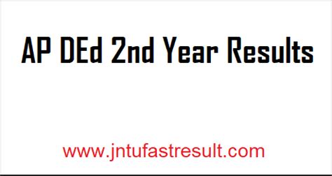 AP DEd 2nd Year Results 2021 Check Manabadi BSEAP DELED Result