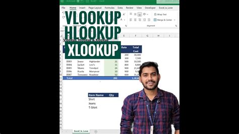Xlookup Vlookup And Hlookup Formula In Hindi Language Msexcel Excel Vlookup Xlookup Hlookup