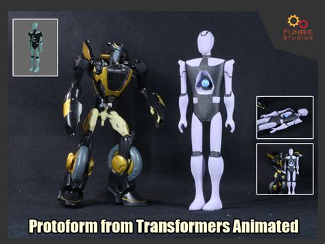 3d File Protoform From Transformers Animated 🤖・3d Printing Idea To