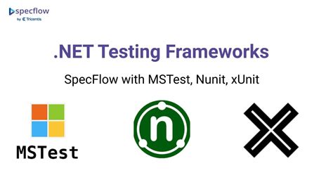 Net Testing Frameworks Youtube