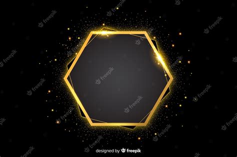 황금 추상적 인 배경 무료 벡터