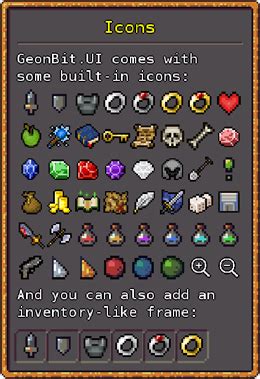 GeonBit UI UI Extension For MonoGame Showcase Community MonoGame