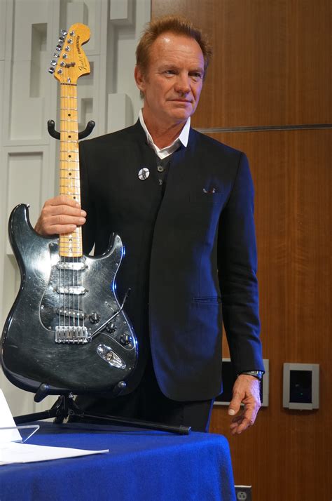 Smithsonian Insider Sting Donates Fender Guitar To American History