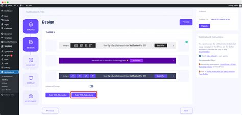 How To Configure A Notification Bar In Gutenberg With Notificationx Notificationx