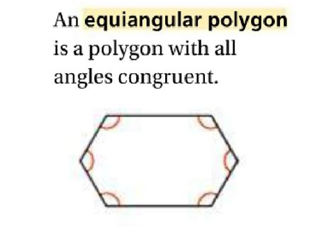6 1 The Polygon AngleSum Theorems Polygon AngleSum
