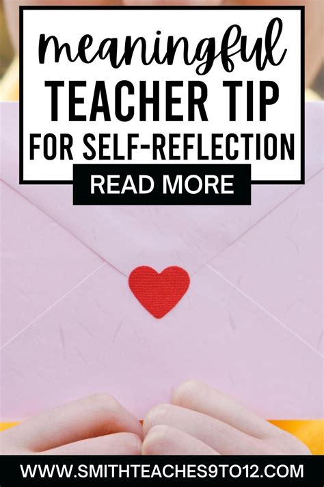Teacher Tip For Self Reflection Letter To Your Future Self Artofit