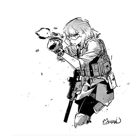 Miharu Cgsky Gentiane Girls Frontline Girls Frontline Kriss