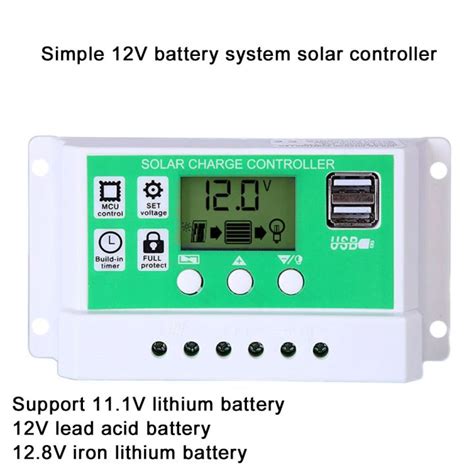 Solar Charge Controller SCC PWM Hijau Lazada Indonesia