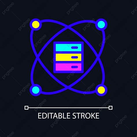Scientific Data Mining Rgb Color Pixel Perfect Icon For Dark Theme