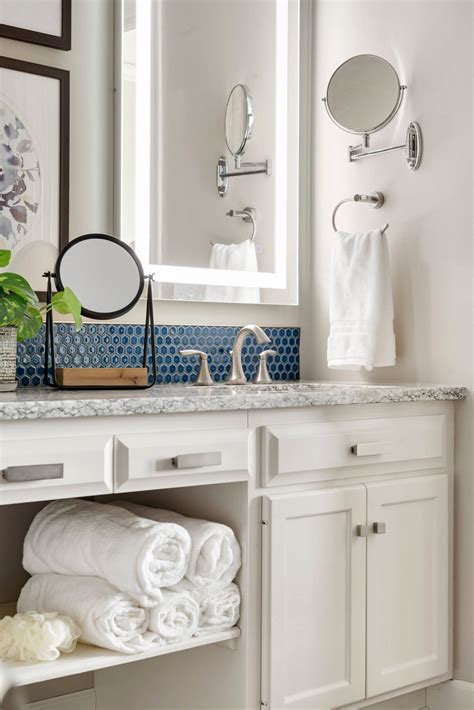 Santorini Blue Bathroom Remodel Eden Prairie Mn White Birch Design