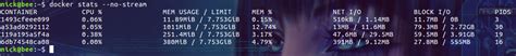 查看 docker 容器使用的资源 docker mem usage csdn博客