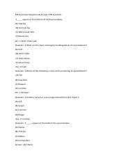 Ms Excel Quiz Answer Pdf MS Excel Quiz Questions Answers Pdf Question 1 Appear At The