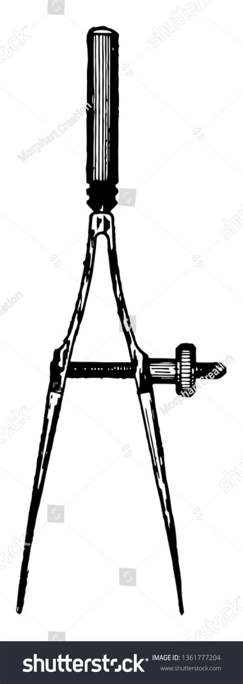 Arco Divider Look Like Compass This เวกเตอร์สต็อก ปลอดค่าลิขสิทธิ์ 1361777204 Shutterstock