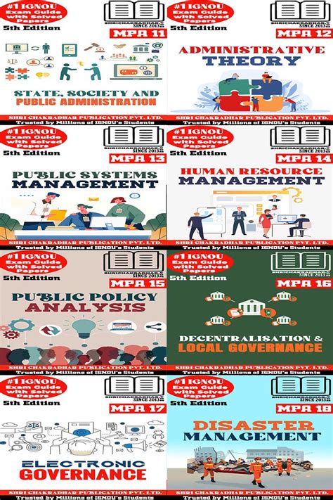 IGNOU MPA Study Material Book