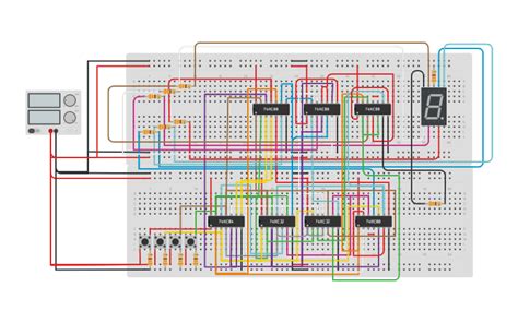 Circuit Design Project Logic 1 Tinkercad
