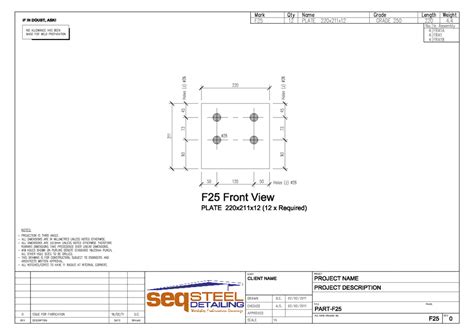 Steel Detailing Inclusions And Project Samples Seq Steel Detailing