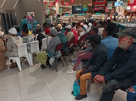 Elderly Queue For Hours In Sassa Card Hell Scrollaafrica