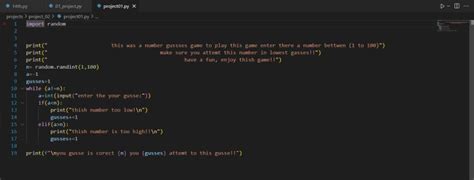Thish Is A Simple Python Project Which Are Number Guss Ing Game Manav Dobariya