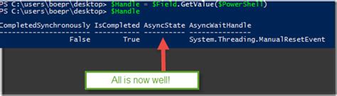 Finding The Powershellasyncresult On Powershell Object After Using Begininvoke Learn