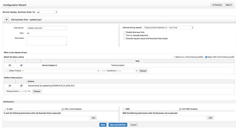 Business Rule Script To Stop The Technician From Editing The Resource