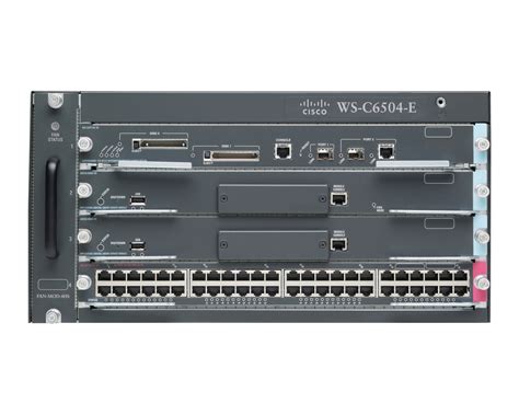 Ws C6504 E Switch Cisco 6500 Chassic 5ru Network Devices Switches Cisco Catalyst 6500
