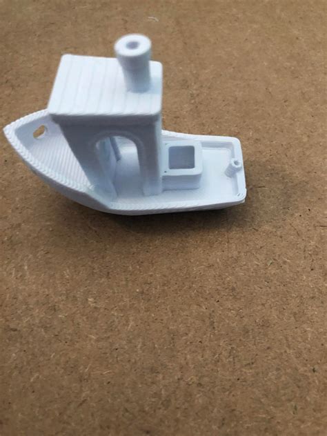 Ender 3 V3 Ke Bad Benchy The Benchy Is The Gcode Supplied On The Usb