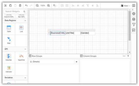 Repeat Header With A Group Using Report Designer