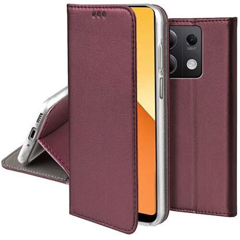 Etui Do Xiaomi Redmi Note G Sk Rzane Magnetyczne Z Klapk Szk O Hartowane Etui Na