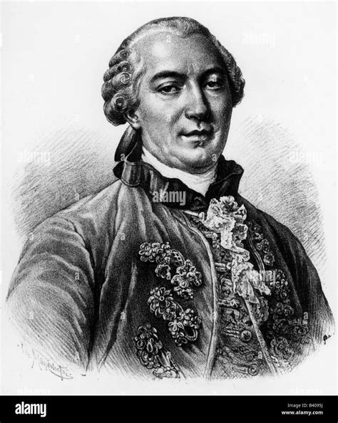 Buffon Georges Louis Leclerc Comte De 7 9 1707 16 4 1788 French Natural Scientist Portrait