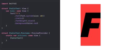 Ios SwiftUI Italic Text Clipping Stack Overflow