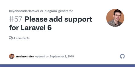 Please Add Support For Laravel 6 · Issue 57 · Beyondcodelaravel Er