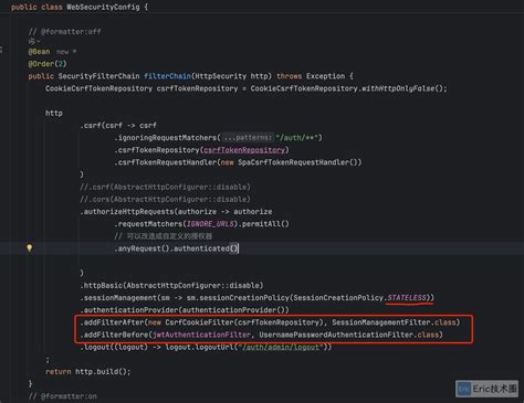 Spring Security JWT 轻松实现前后端分离的认证架构 Eric技术圈