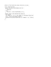 Ethod To Find Factorial Using Recursion In Java Java Ethod To Find Factorial Using Recursion