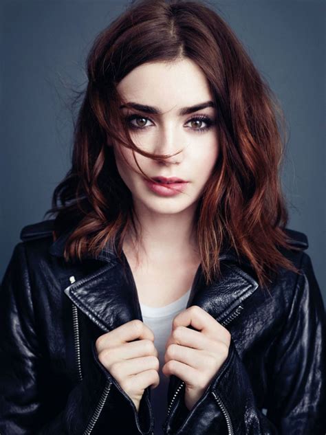 Lily Collins Marie Clairelancome Ad Campaign Photoshoot 2014