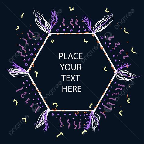 White Hexagonillustrationvector On White Background Texture Label