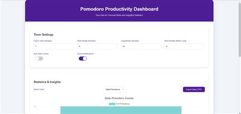 Aesthetic Pomodoro Timer Firefox Add On