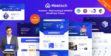 hostech web hosting and whmcs wordpress theme by gramentheme themeforest