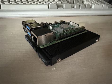 Raspberry PI4b 2 5 SSD Case By GreatOldOne Download Free STL Model Printables Com