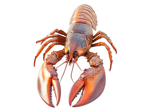 Ultra High Definition Lobster Portrait Ai Generated Stock Image