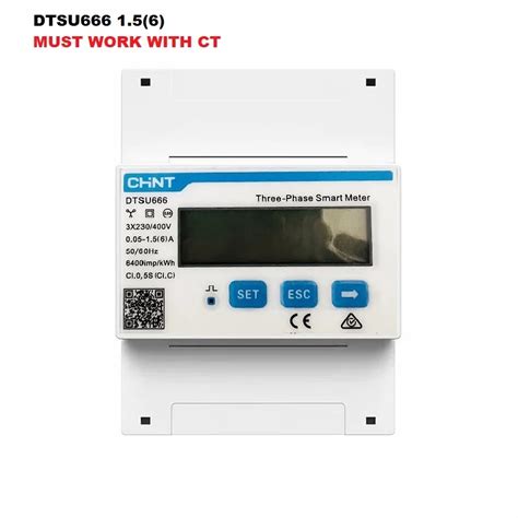 Chint Ddsu666 Dtsu666 Multifunction Power Meter Programable 45 Off